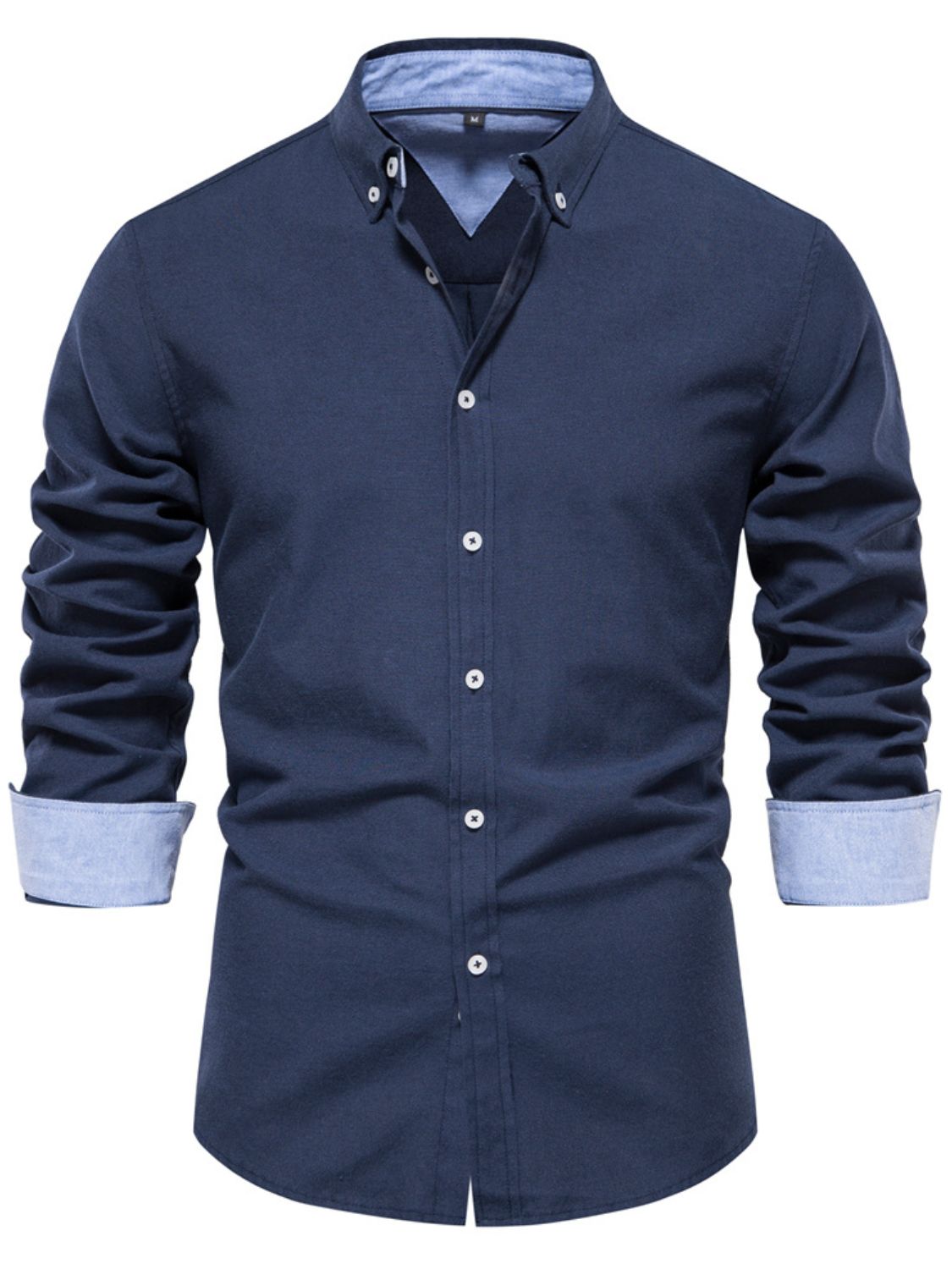 Men's Button Down Collared Neck Shirt – walbiz.com